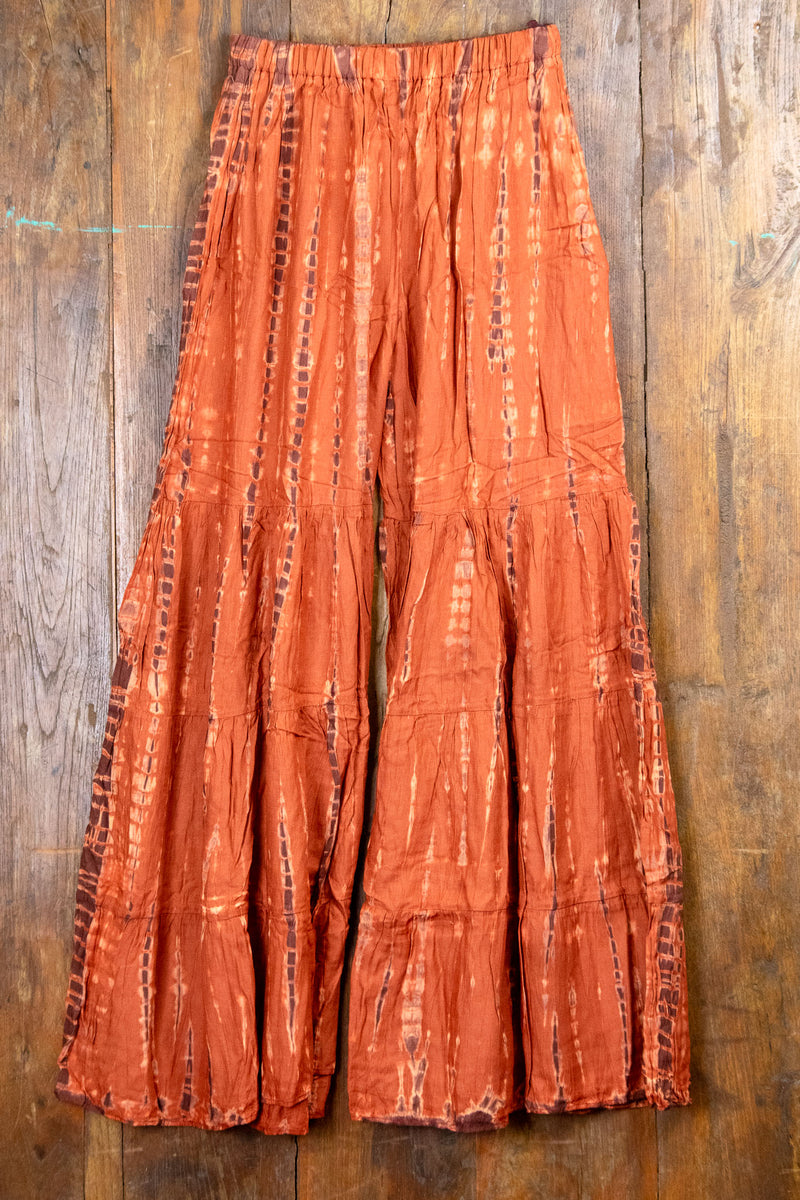 Extra wide leg tie-dye pants – Wander Emporium
