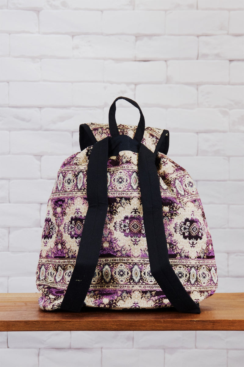 Woven Backpack | Snap Closure – Wander Emporium